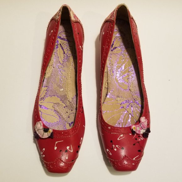 Irregular Choice | Shoes | Irregular Choice Safety Pin And Birdie Flats | Poshmark